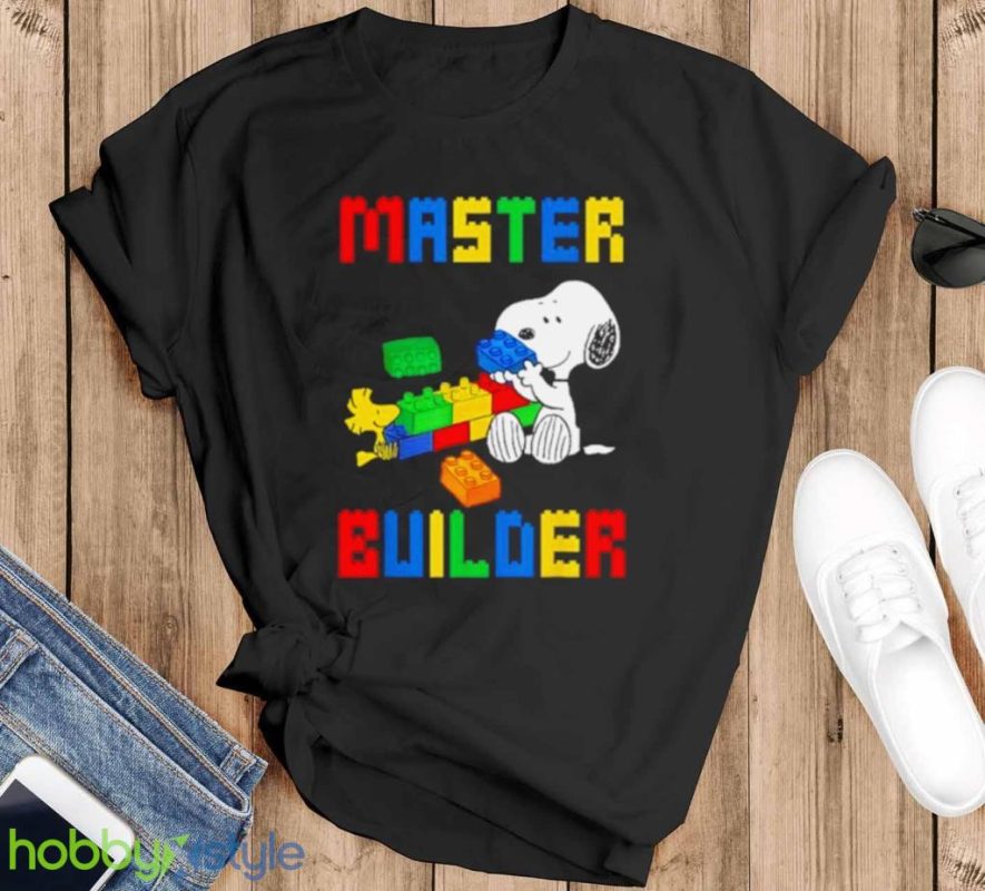 Snoopy And Woodstock Autism Master Builder Shirt - Hobbyxstyle.com
